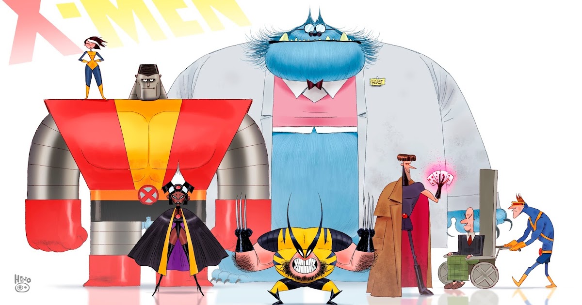 hebro character design: X-MEN