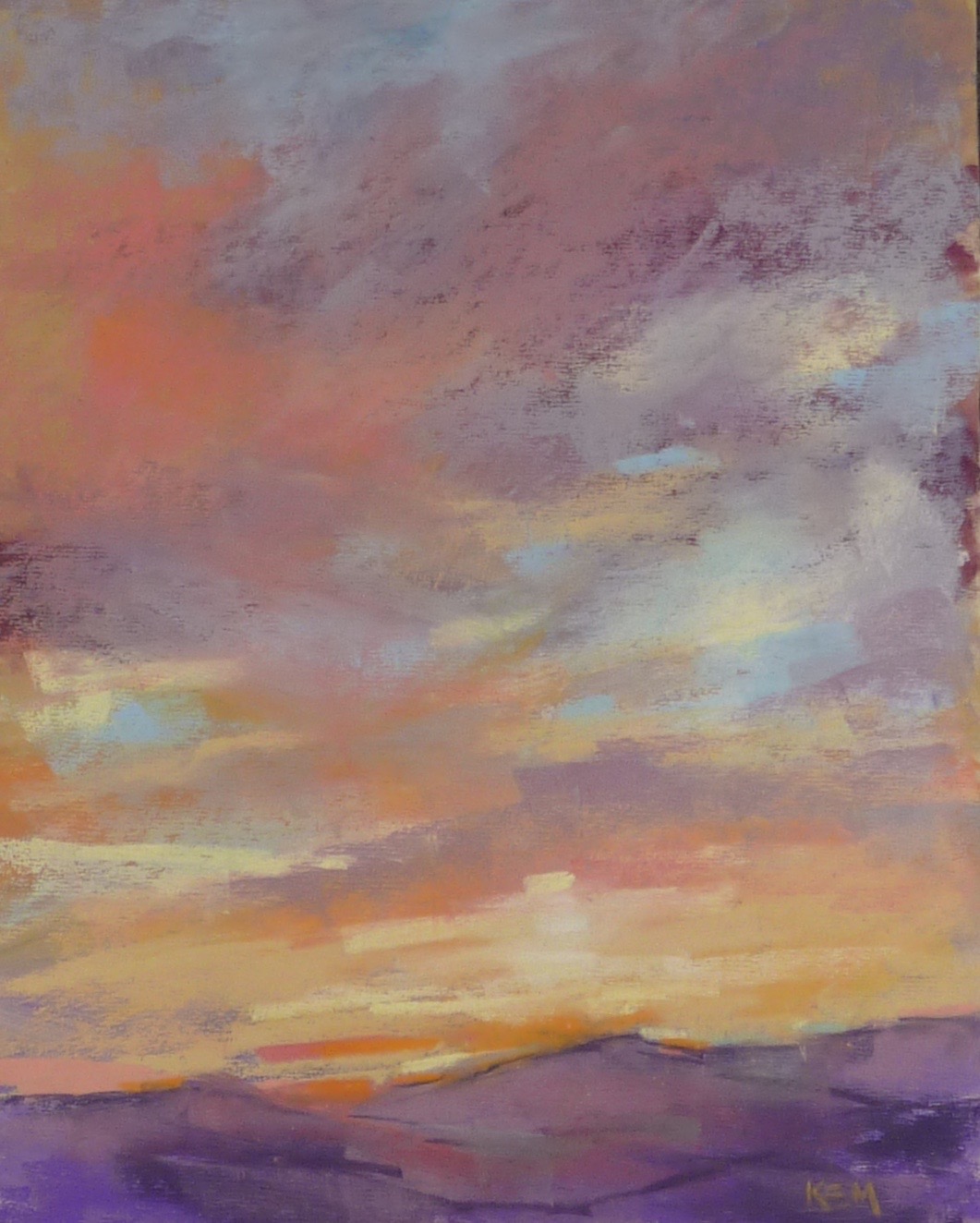 Painting My World: Tips for Painting a Magical Sunset