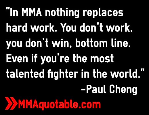 Motivational Quotes with Pictures (many MMA & UFC): "In MMA nothing ...