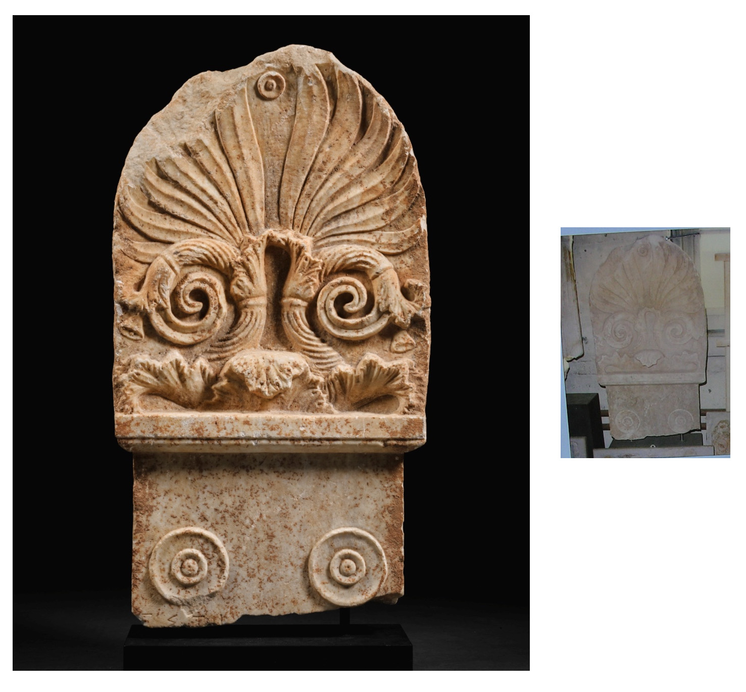 Looting Matters: Stela anthemion surfaces at Sotheby's