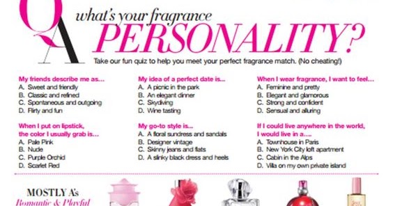 fragrance personality