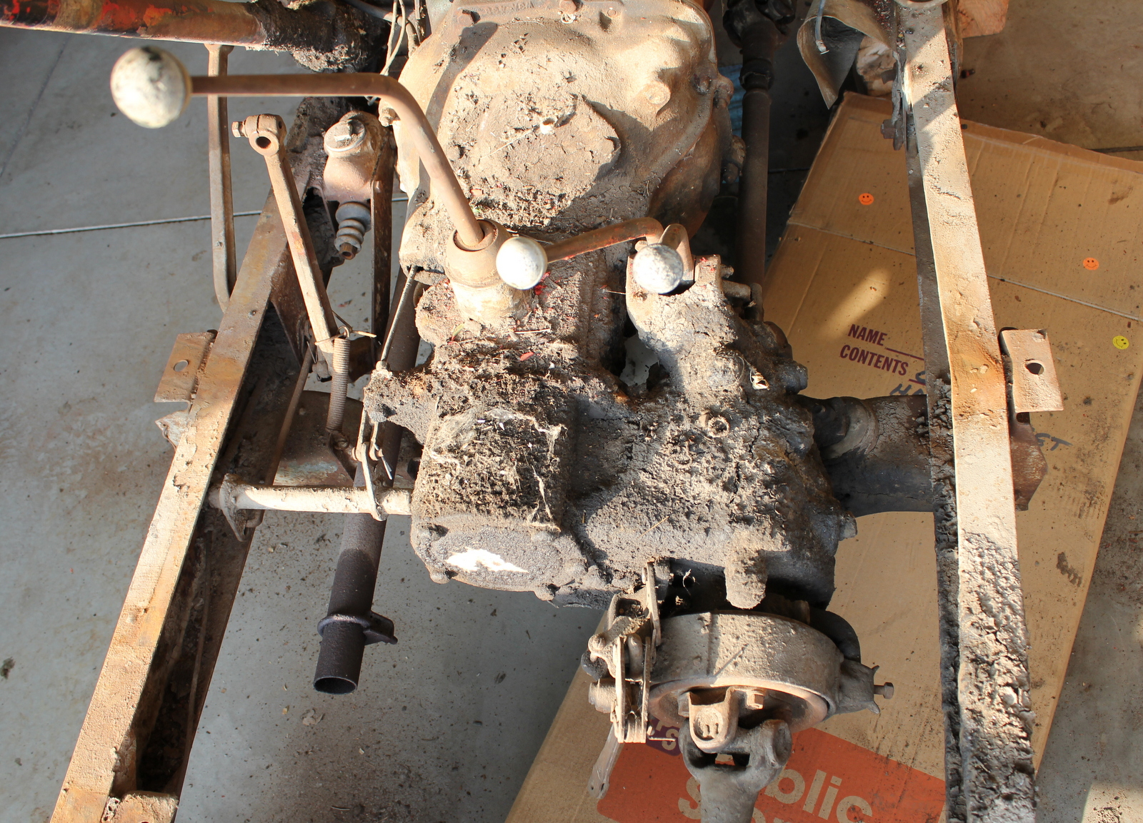 1943 Willys MB Jeep Restoration Project: Engine Installed