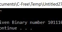 All C Programs: Binary to Hexadecimal Conversion in C