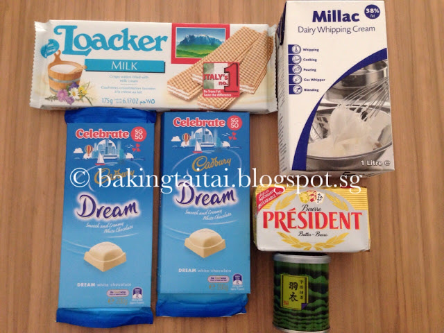 Baking Taitai 烘焙太太: Homemade Matcha Kit-Kat 自制抹茶巧克力Kit-Kat （中英食谱教程）