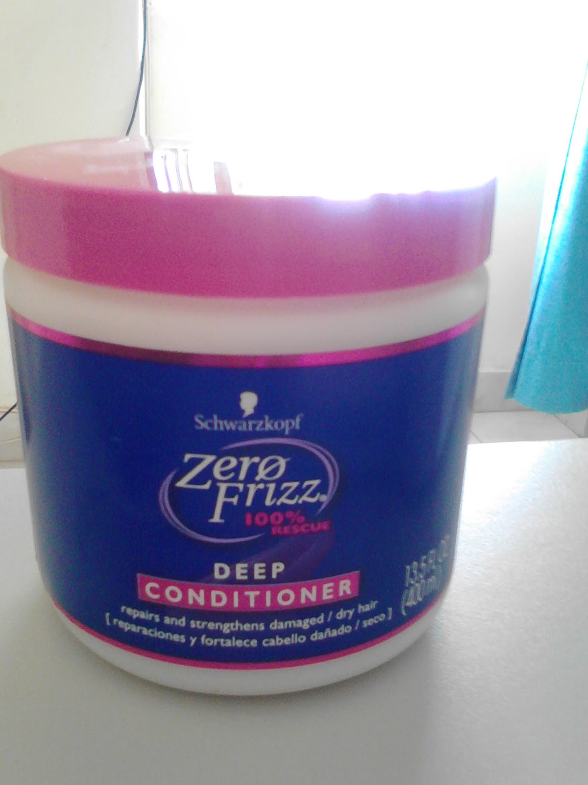 Too: Testei: Schwarzkopf Zero Frizz Conditioner