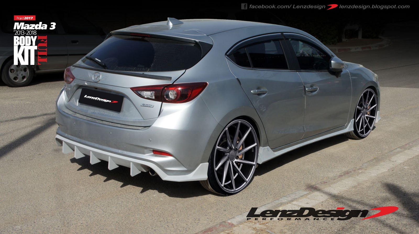 Mazda 3 BM Hatchback Lenzdesign Bodykit 2013-2019