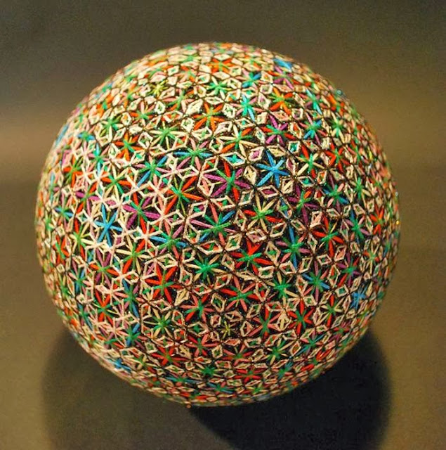 Mail2Day: Stunning Embroidered Temari Balls Created by 92 Years Old ...