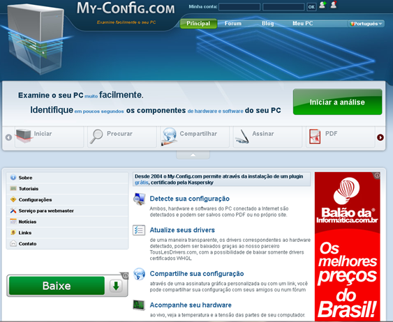 Espaço Técnico.: Manutenção: Instalação de drives.