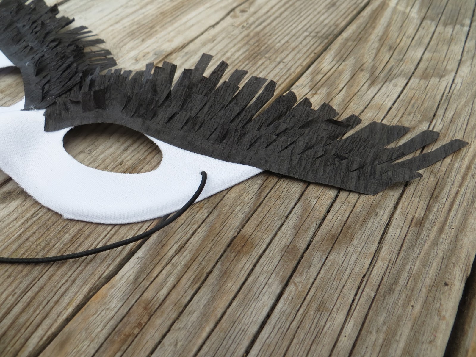 on my honor...: Book Report Inspiration: DIY Crow Carnivale Mask