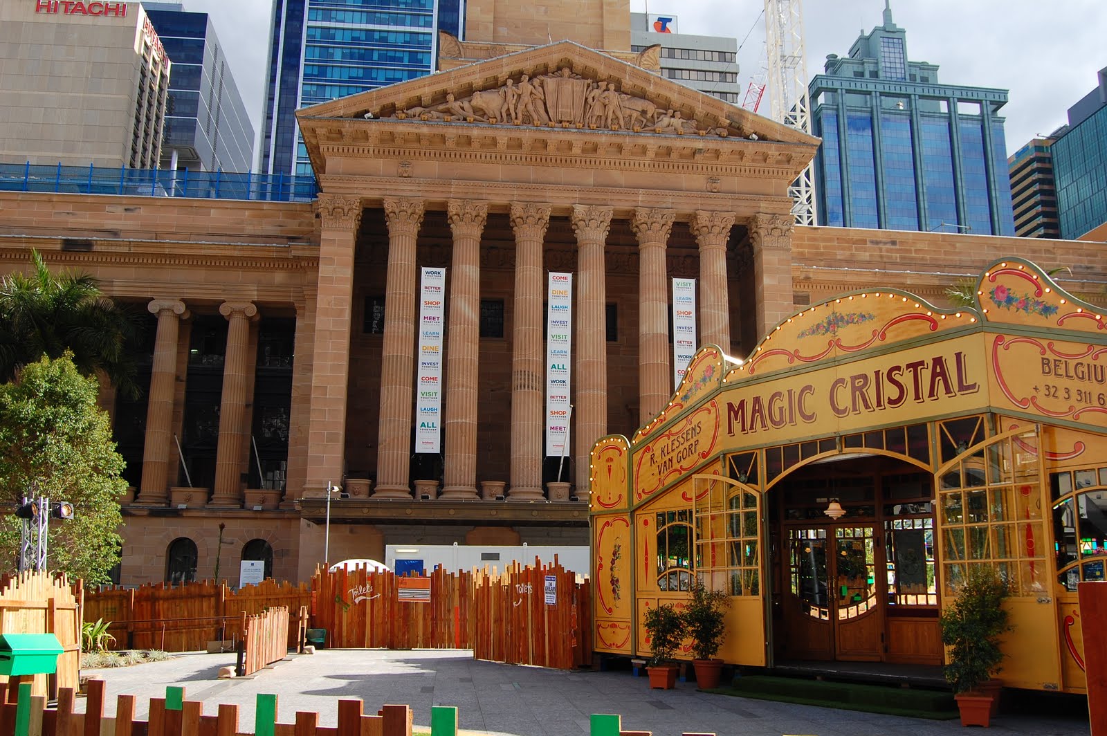 Brisbane Daily Photo : Speigeltent in King George Square