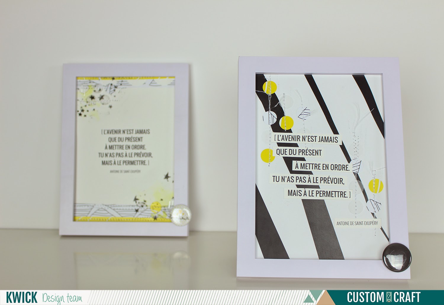 Deux petits cadres | CUSTOM and CRAFT