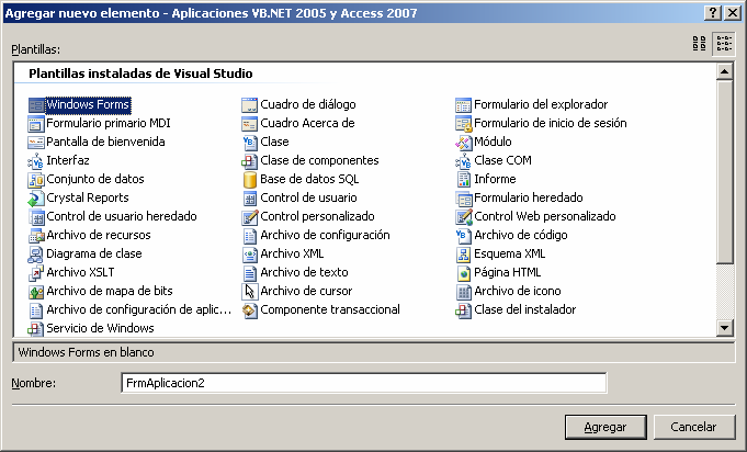 Tips de Programación: VB.NET y SQL - Visual Basic.NET 2005 y Microsoft Access 2007