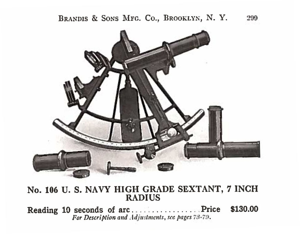 The Ghost of Gardner Island: Brandis Sextant Taxonomy, Part Two: High ...