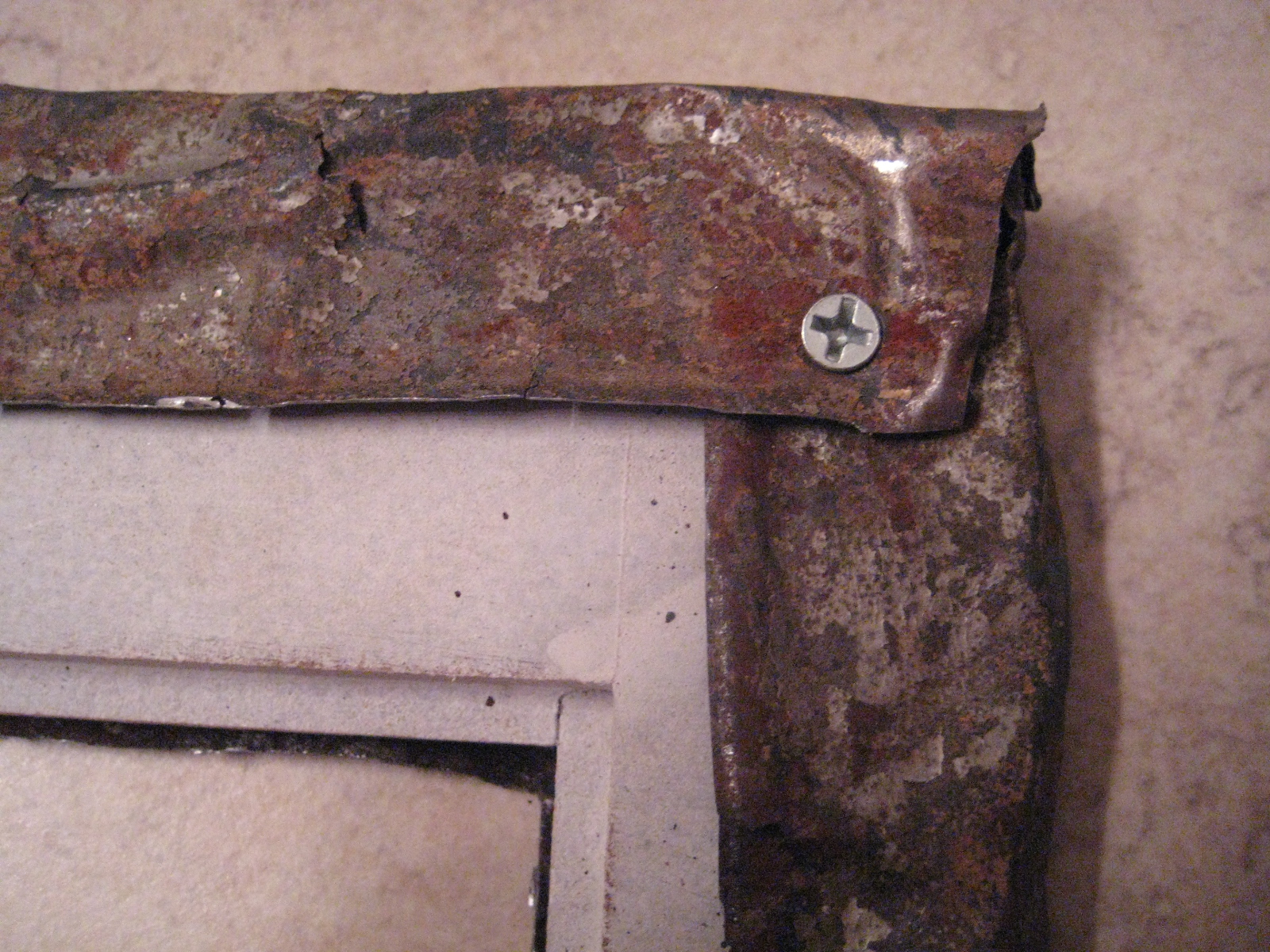 Adventures In Creating: Antique Tin Ceiling Tile Frame