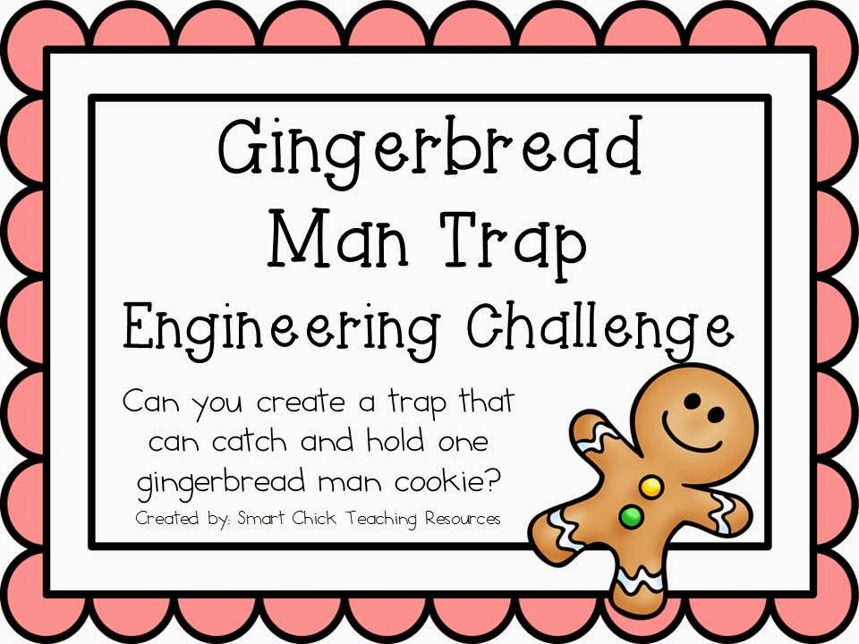 Growing a STEM Classroom: FREE Gingerbread Man Trap STEM Engineering ...