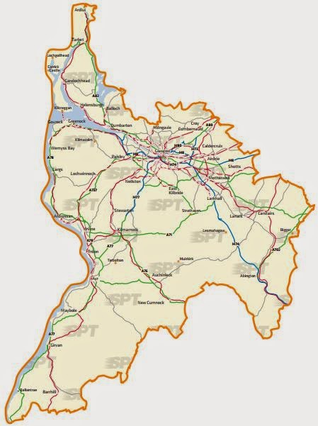 BRITISH BUS BUGLE: Council check: Strathclyde Partnership for Transport