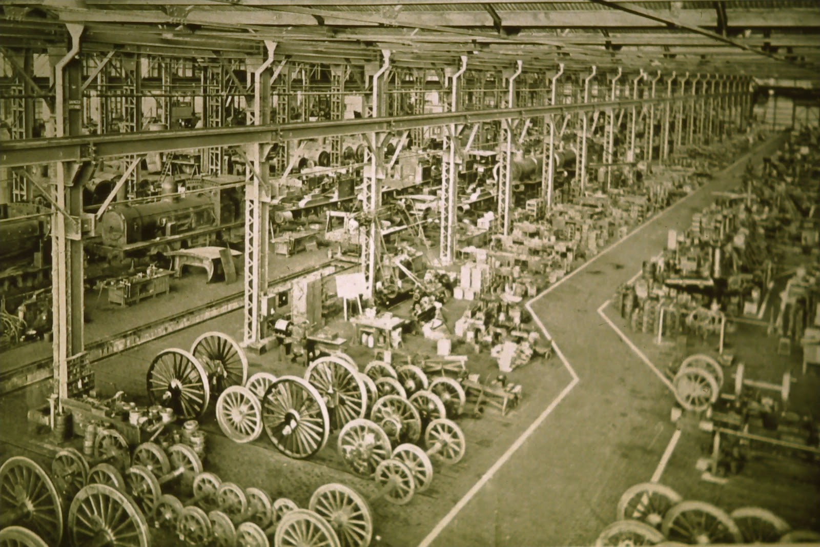 John's Trains: Old photos The Islington Railway Workshops South ...