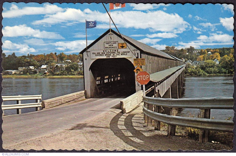 The Shiretown Blogger: Hartland Covered Bridge featured on Google Doodle