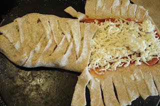 Thrifty Living: Braided Calzone Recipe