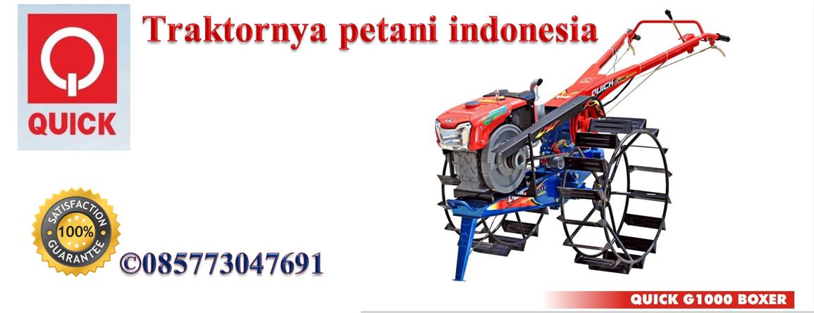 traktor sawah QUICK G1000 Boxer - traktor sawah quick