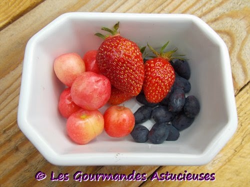 Les premiers fruits de mon jardin