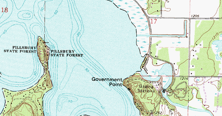 Brainerd Lakes Minnesota Blog: Gull Lake Map