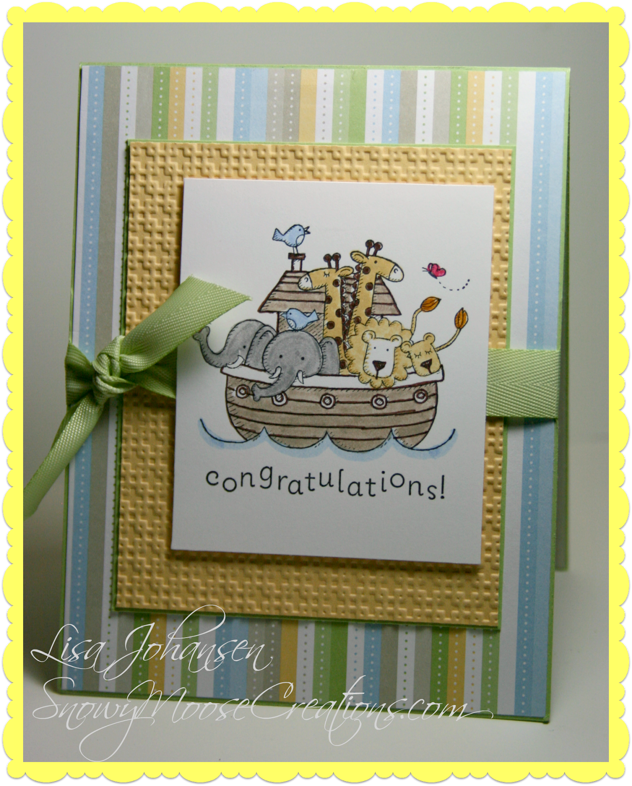 Snowy Moose Creations: Baby Congratulations