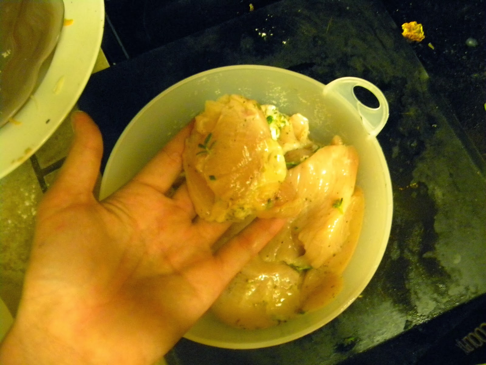 Tha Tall Guy's Blog: Beat Up Chicken Is the Standard Procedure