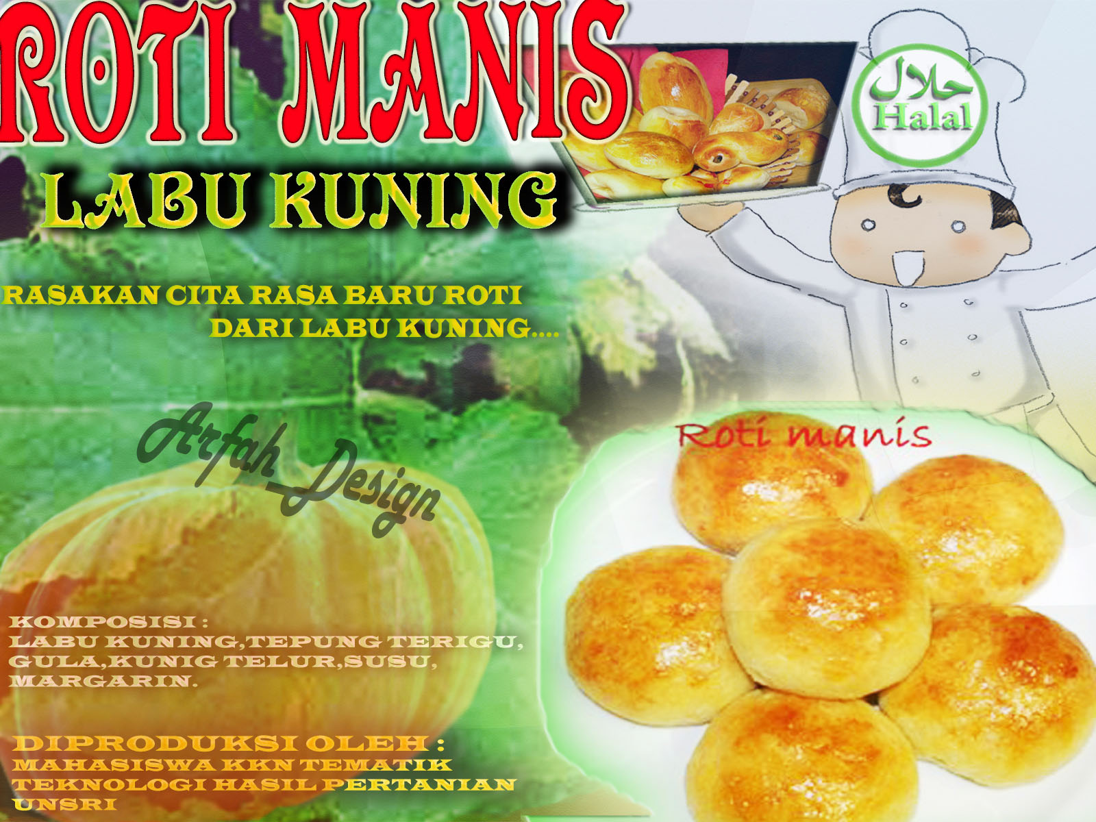 Arfah, S.TP: JASA DESAIN