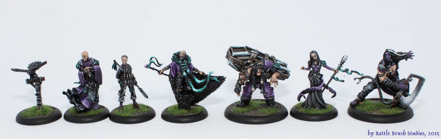 Battle Brush Studios: Showcase: Guild Ball Mortician's Guild Team