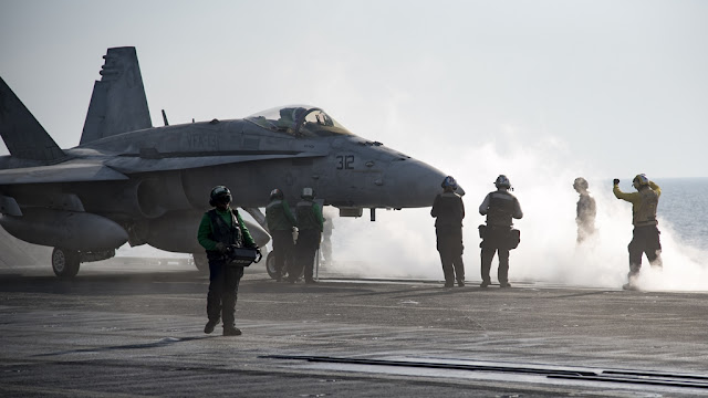 ROYAL NAVY LEAD US TASK FORCE 50 FOR FIRST TIME - Blog Before Flight ...