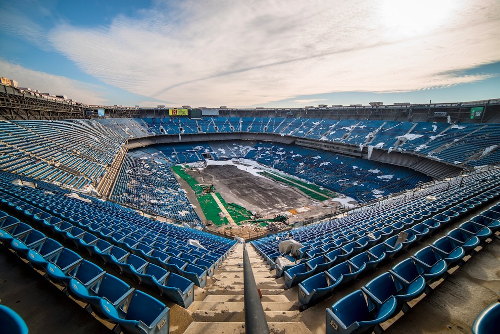 Haunting Photos from the Pontiac Silverdome Stadium (20 Pics) ~ Amazing ...
