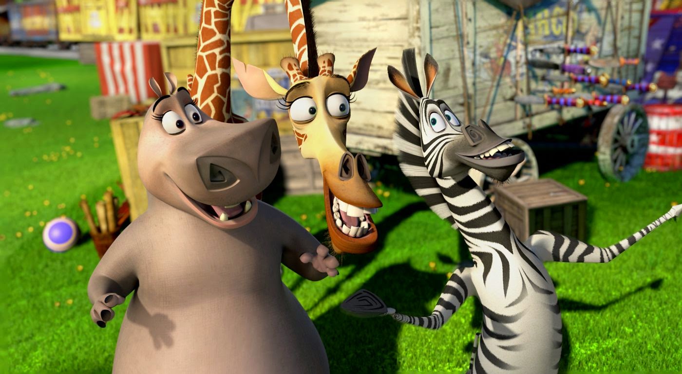 Clipuri pentru copii: madagascar 3 circus firework song full hd