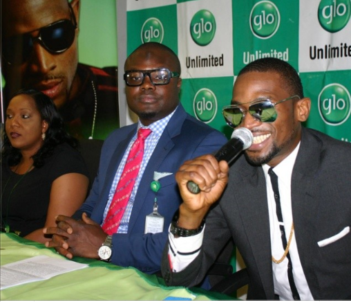 D'banj once again becomes a Glo ambassador (Photos)