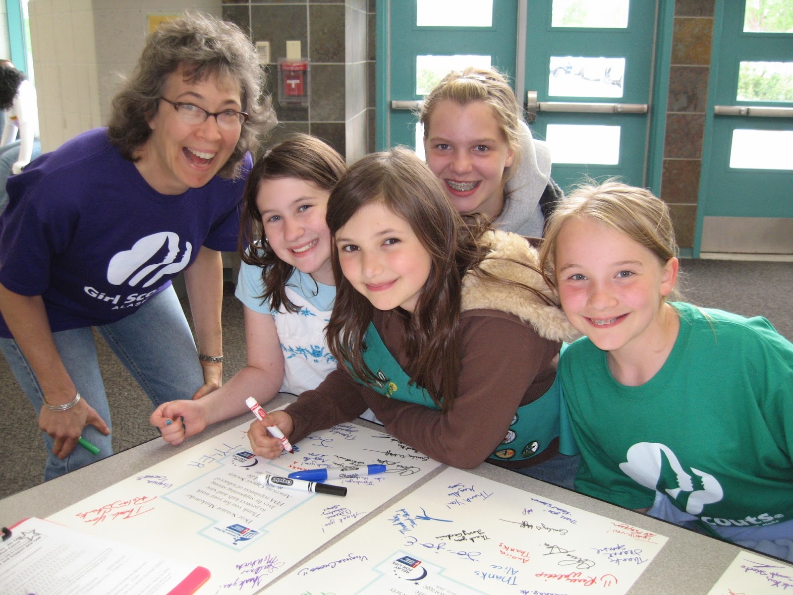 Girls grow through Girl Scout troop membership