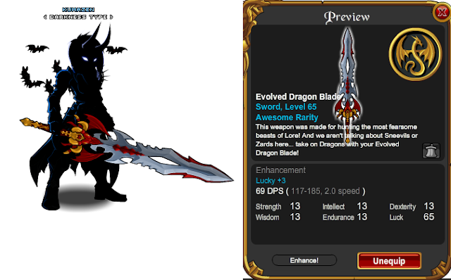Aqw Thailand Daily Quest: กลุ่มอาวุธโจมตีพิเศษ[Extra Damage]