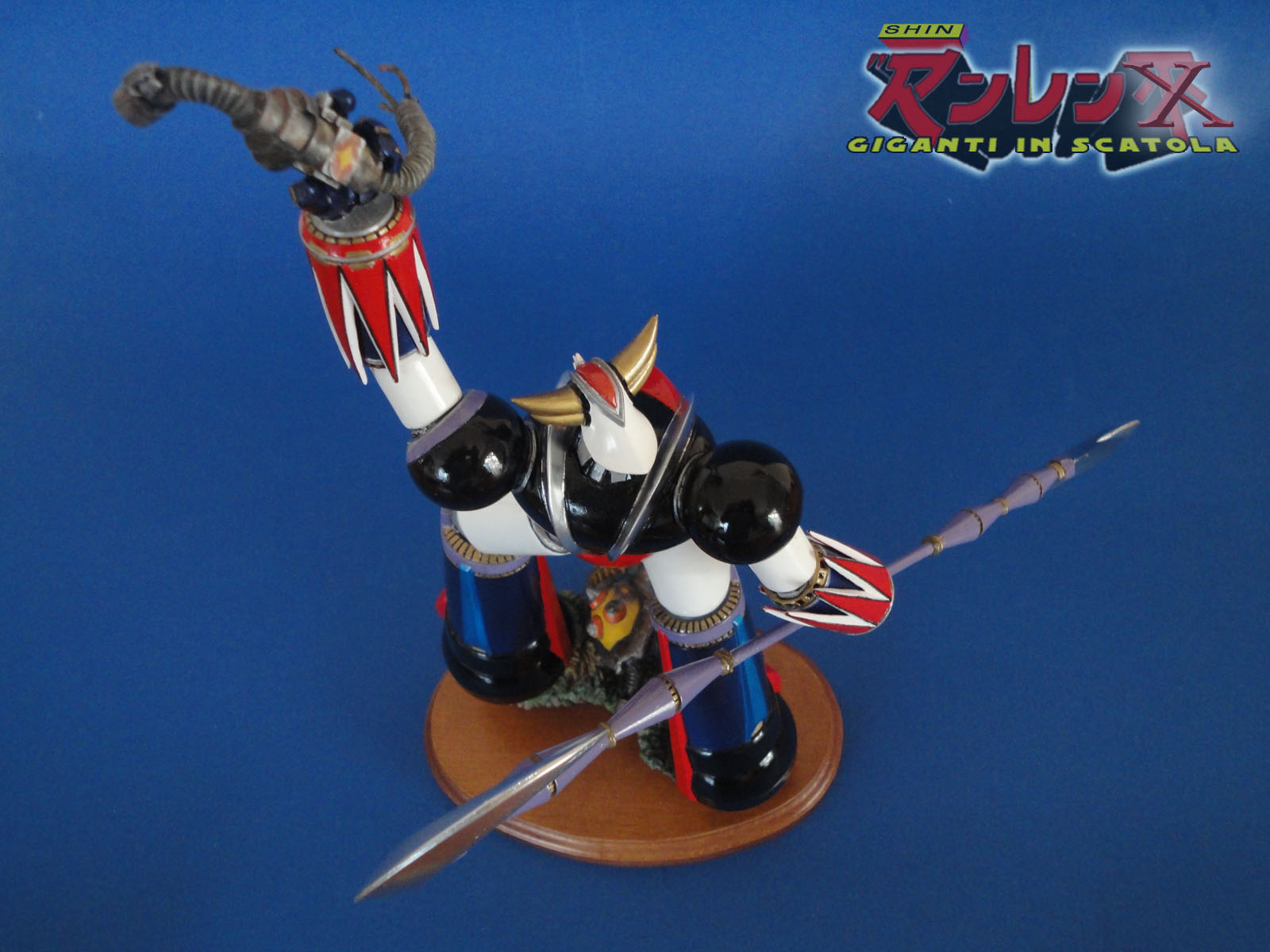 RoboX: Modelling #3: GRENDIZER (Goldrake) model kit resina (1)