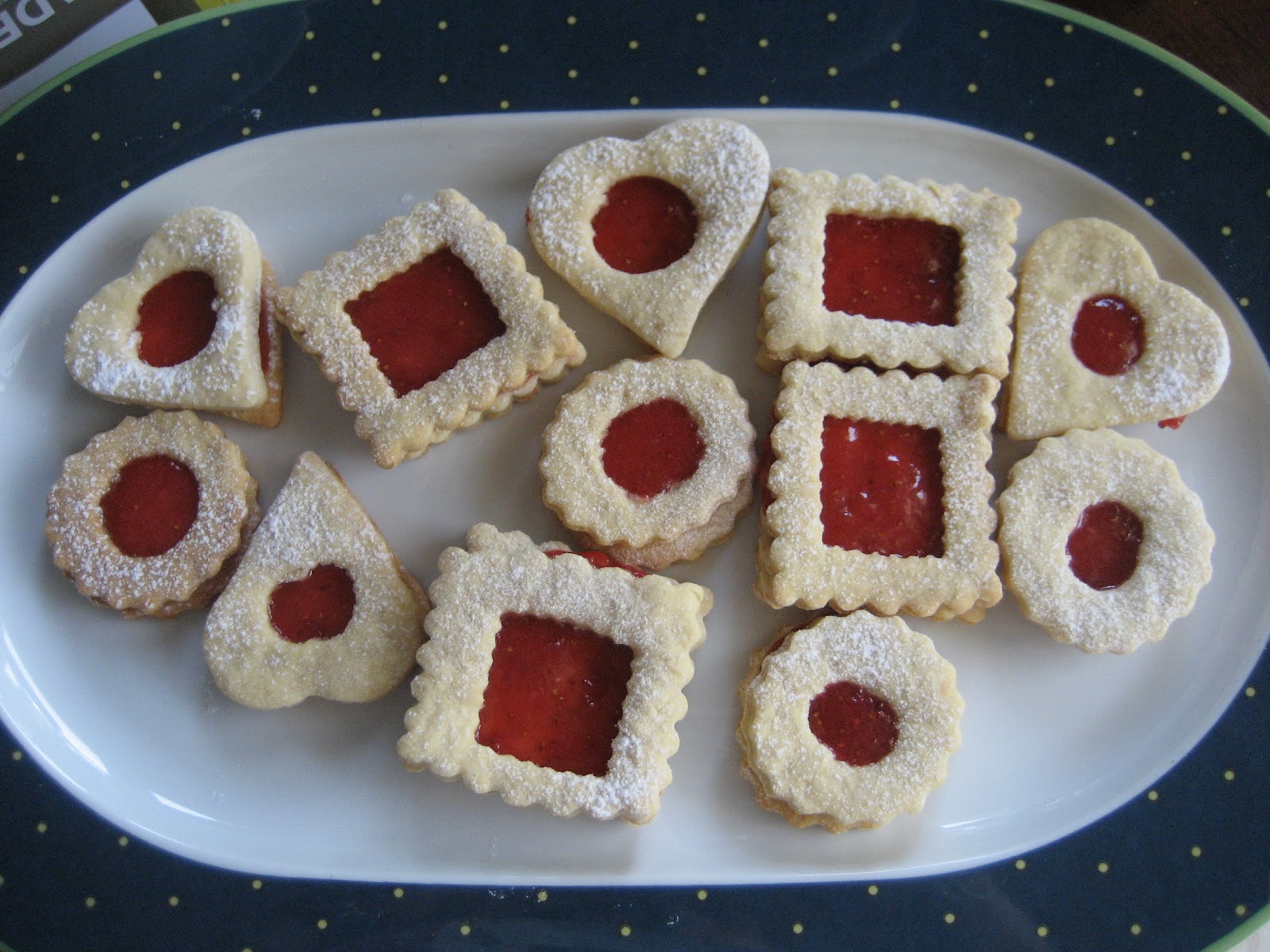 Overdoce: Bolachas com doce Morango