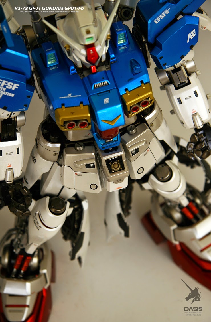 PG 1/60 RX-78GP01 Gundam GP01 FB - Painted Build