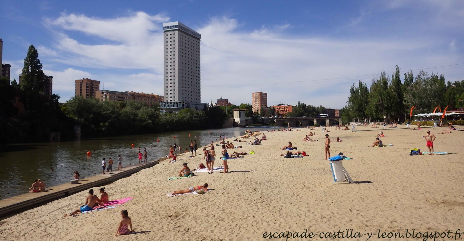 Escapade en Castilla y León: La plage de las Moreras : Valladolid à l ...
