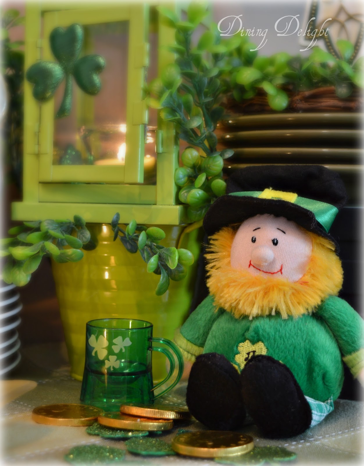 Dining Delight: St Patrick's Day Display
