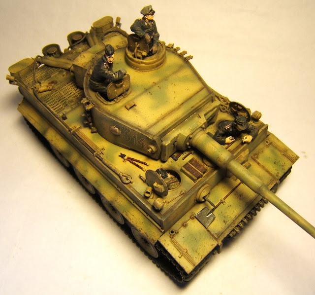 Dave's Tank Workshop : Tiger 1 (mid) - LSSAH - Russia July 1943
