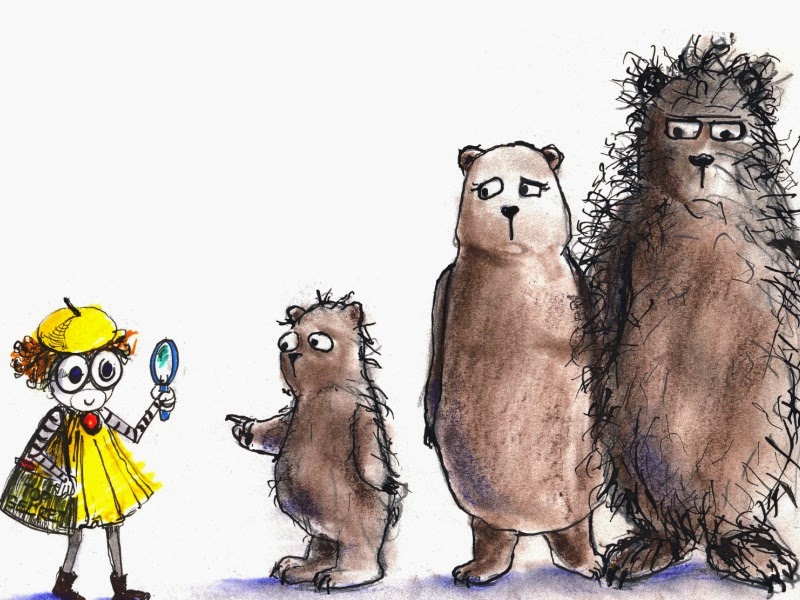 Illustration Blog: Goldilocks and the Three Bears