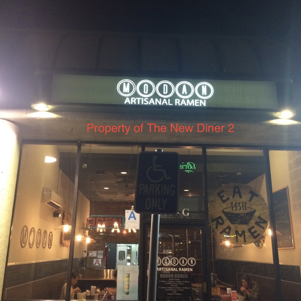 The New Diner 2: Modan Artisanal Ramen