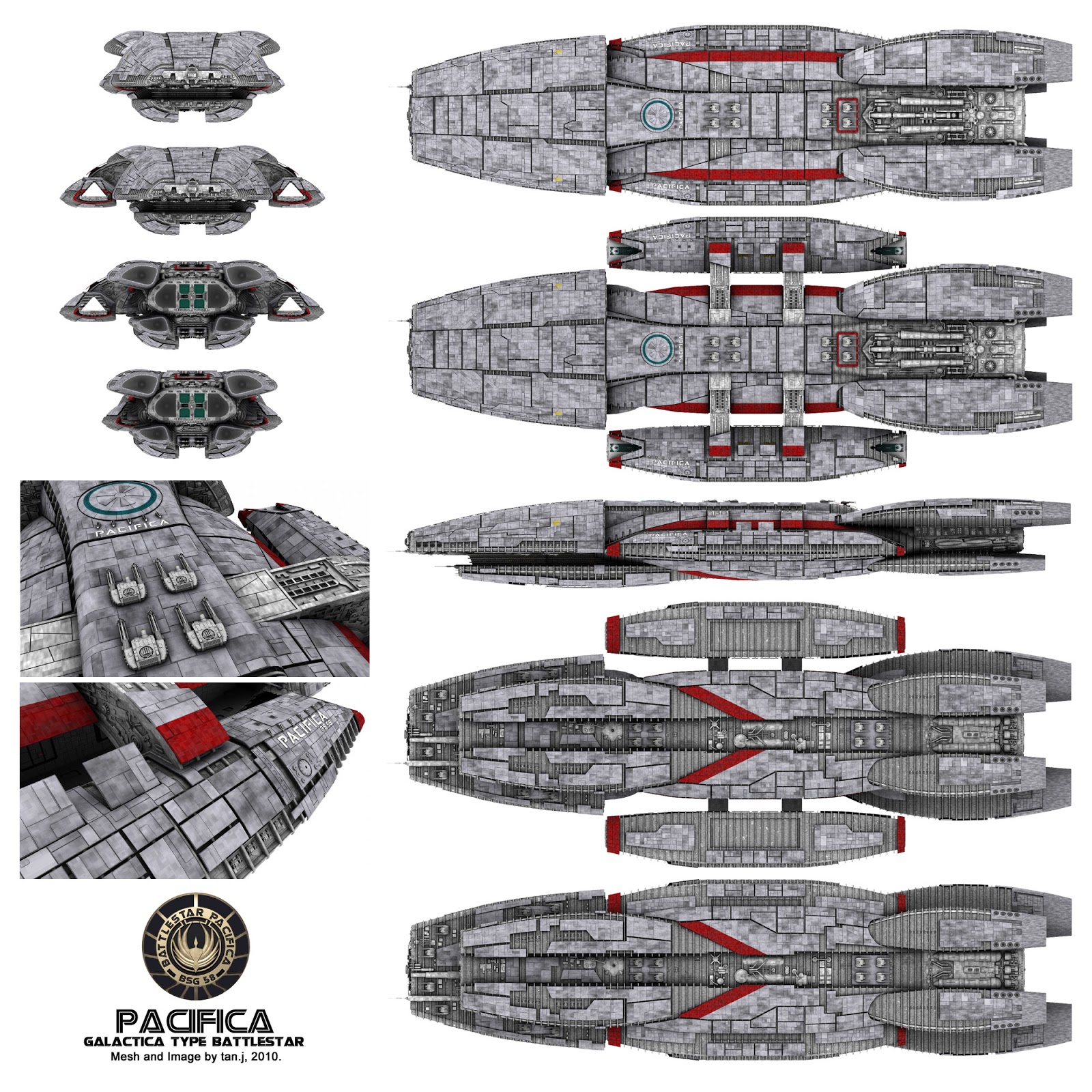 遺憾ですとも*: Battlestar Ouroboros and Pacifica