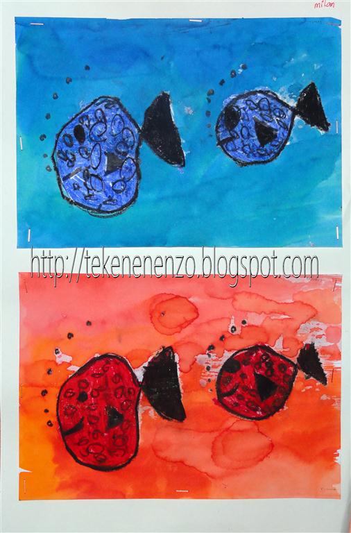 Tekenen en zo: Hetzelfde dier, verschillende kleuren