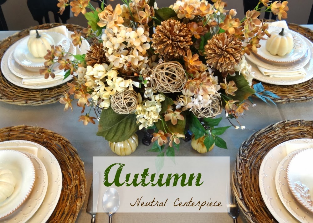 The Nest at Finch Rest: THANKSGIVING NEUTRAL TABLESCAPE