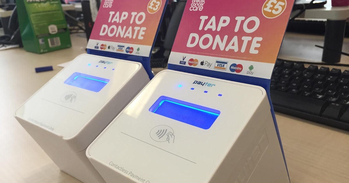 Contactless donations