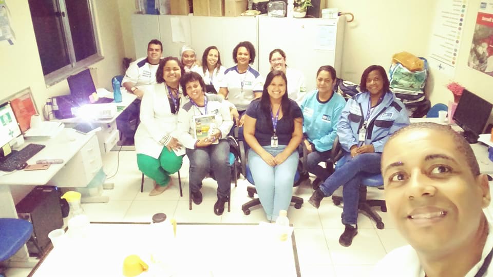 11/05/17 Educação Permanente sobre RN 32 e segurança do trabalho no ...