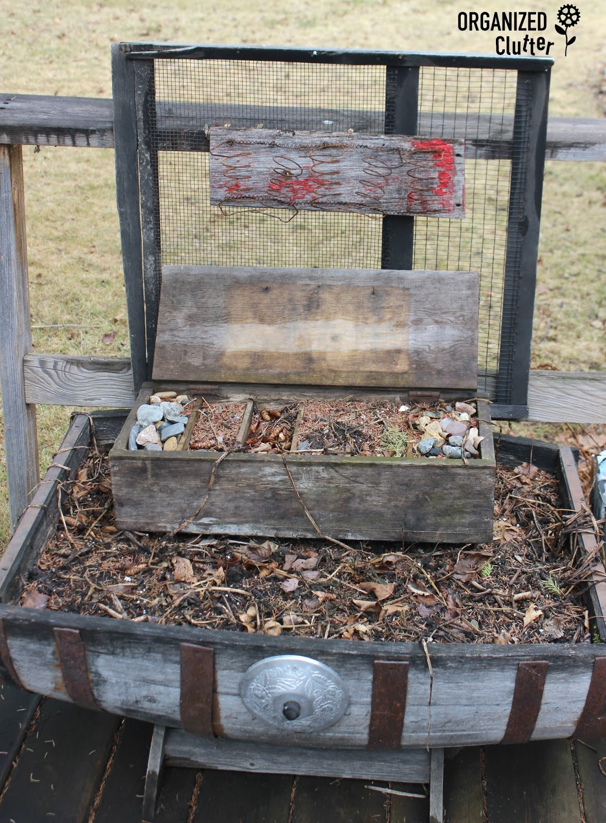 From Spring Junk Yard to Summer Junk Garden - Organized Clutter